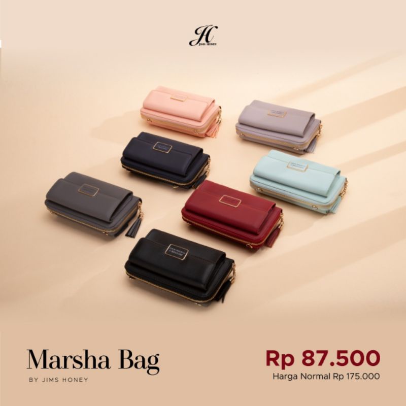 Jual JIMS HONEY MARSHA MINIBAG WANITA SIMPLE ELEGANT | Shopee Indonesia