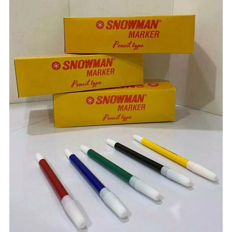 Jual SPIDOL SNOWMAN marker JAPAN | Shopee Indonesia