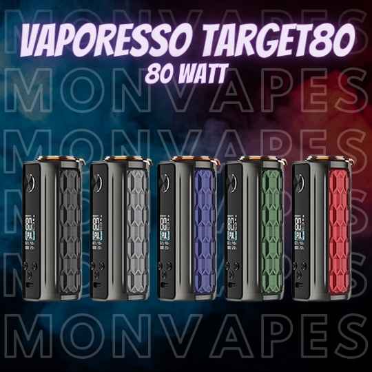 Jual TARGET 80 MOD ONLY 3000mAh AUTHENTIC BY VAPORESSO | Shopee Indonesia