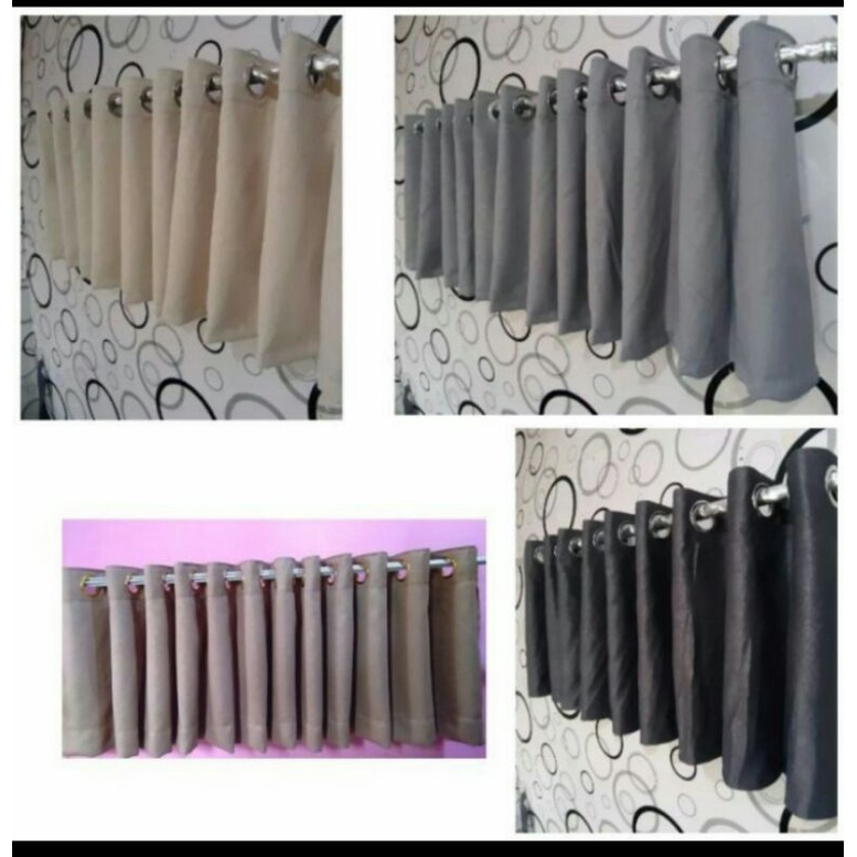 Jual Gorden Poni saja atas pintu dan jendela pendek model ring hordeng ...