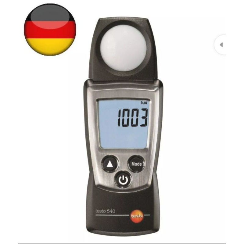 Jual Testo 540 Digital Light Tester illuminance Meter Lux Meter ...