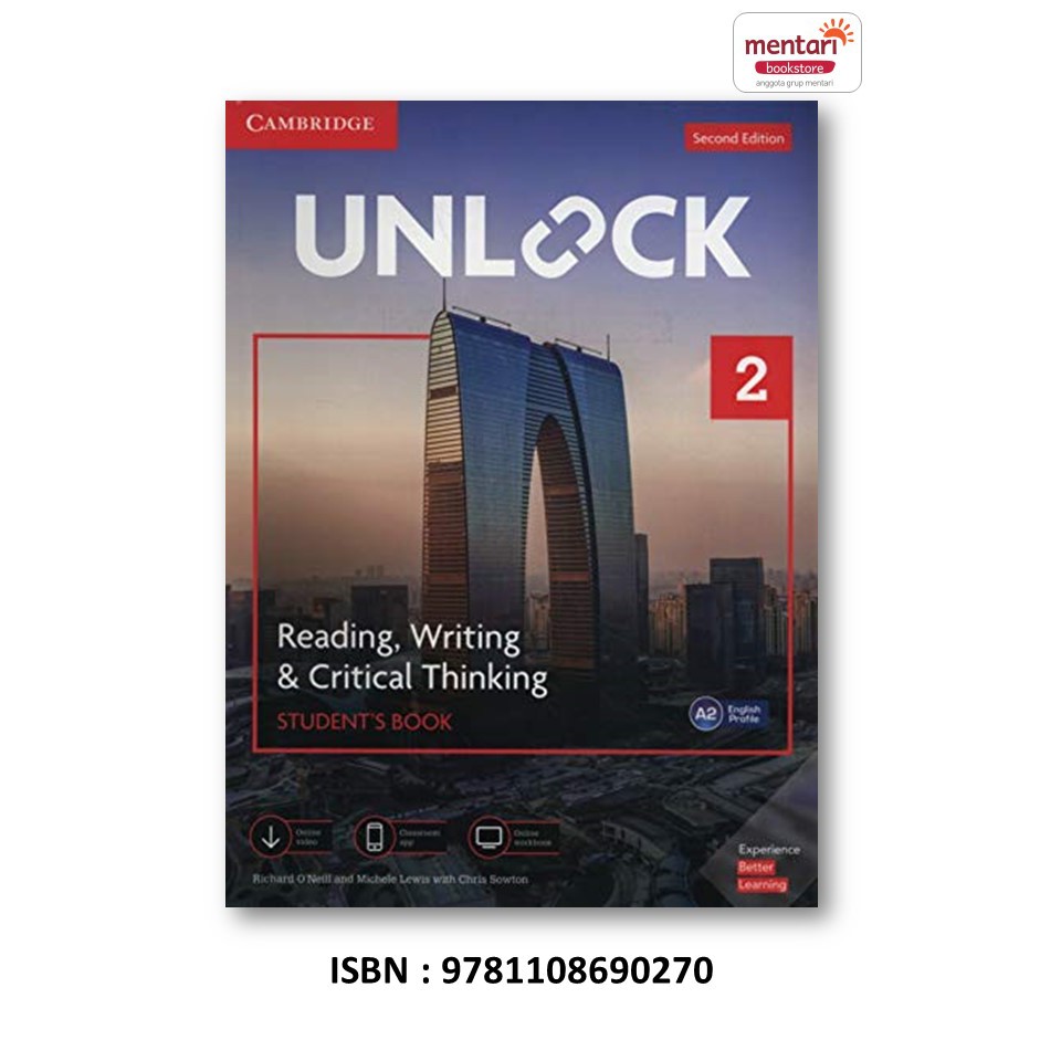 Jual Unlock Level 2 Reading, Writing, & Critical Thinking Student’s ...