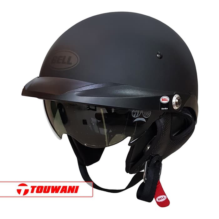 Jual Helm Bell Pit Boss Matte Black cocok utk Harley Davidson | Shopee ...
