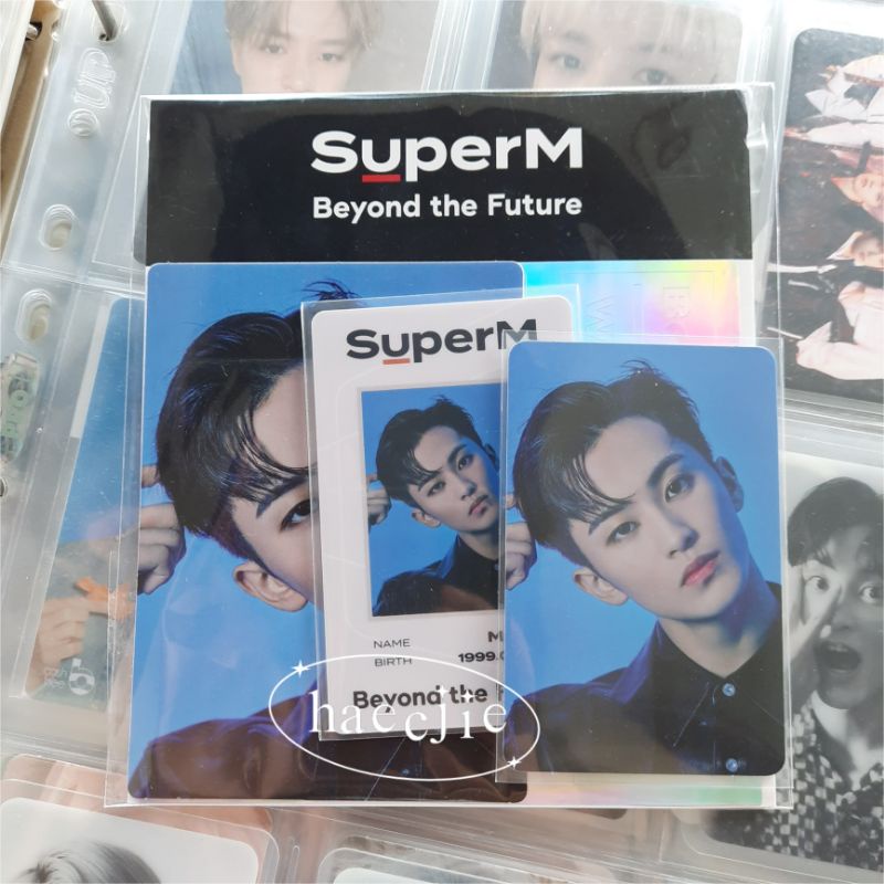 Jual Official Photocard SuperM Mark ID Card Beyond Live Cashbee Jopping ...