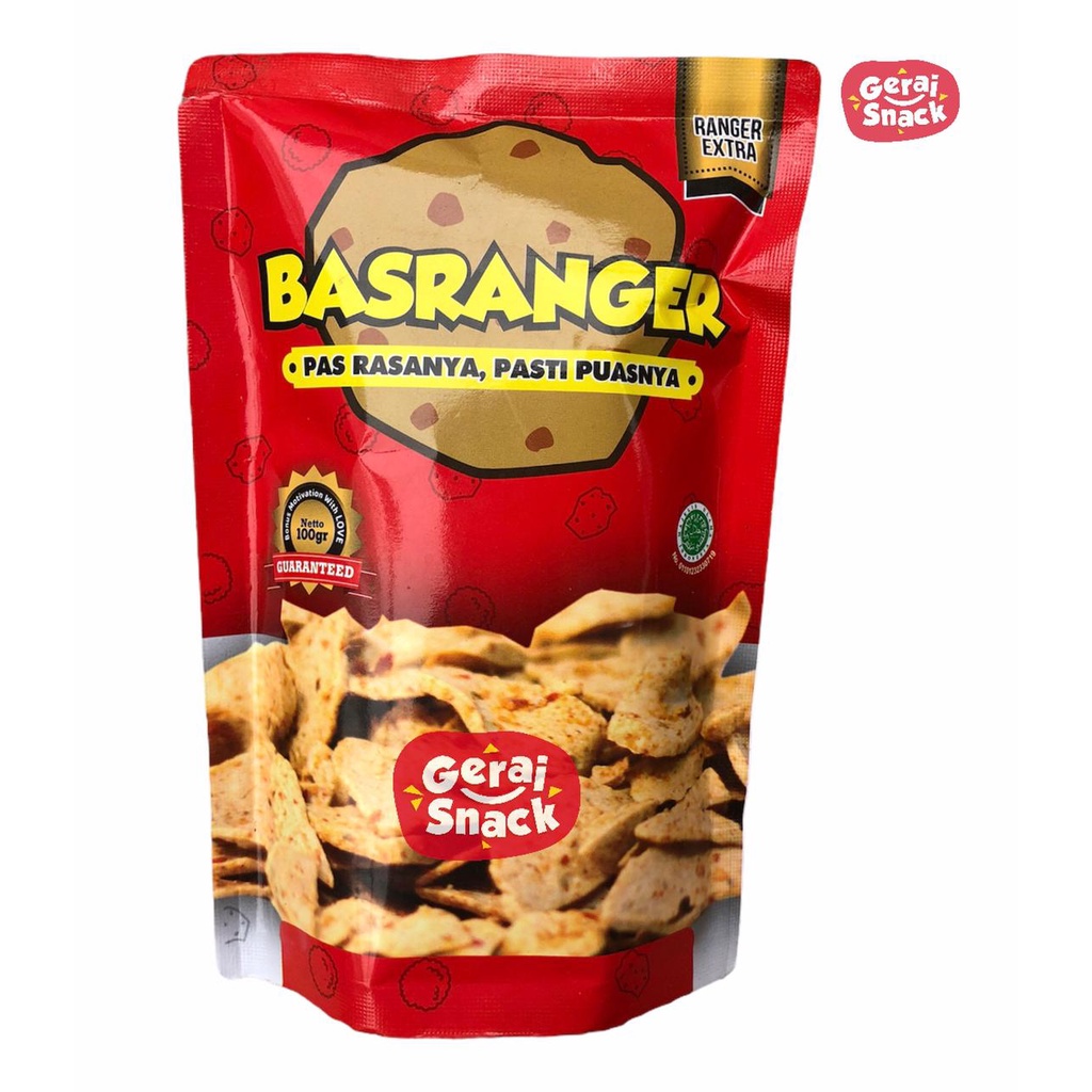Jual Basreng Bulat Basranger Extra Daun Jeruk Khas Bandung | Shopee ...