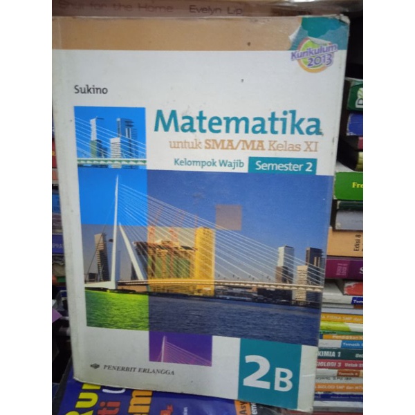 Jual buku MATEMATIKA 2B KELAS 2 SMA PENERBIT ERLANGGA K13 | Shopee Indonesia