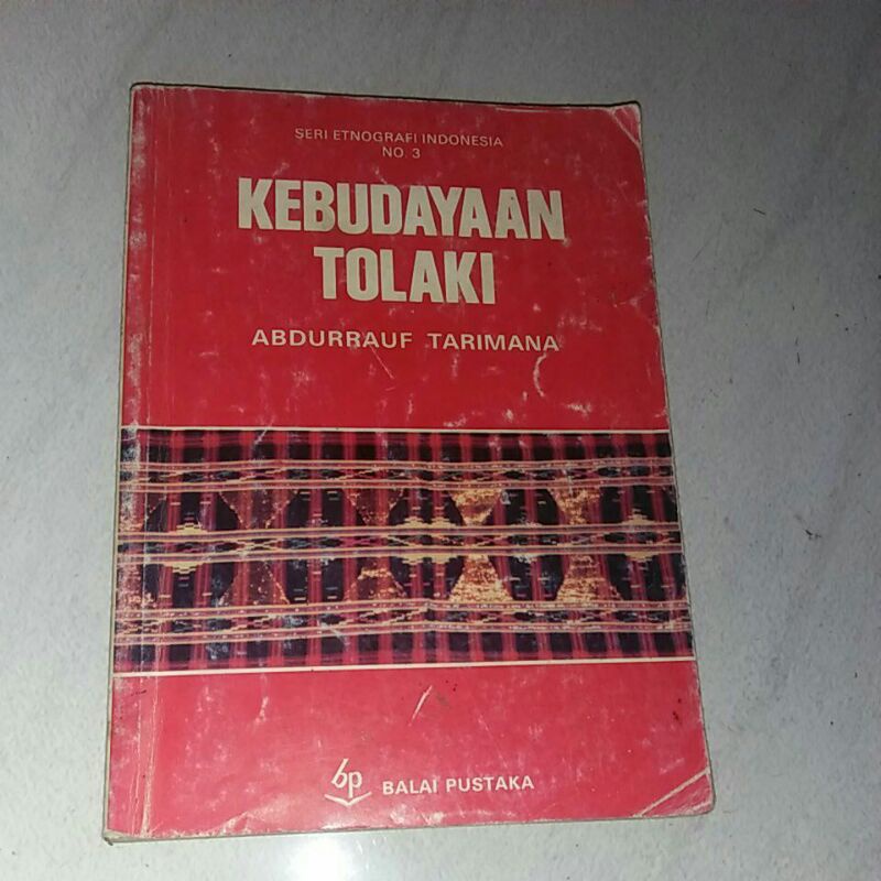 Jual ABDURRAUF TARIMANA KEBUDAYAAN TOLAKI | Shopee Indonesia