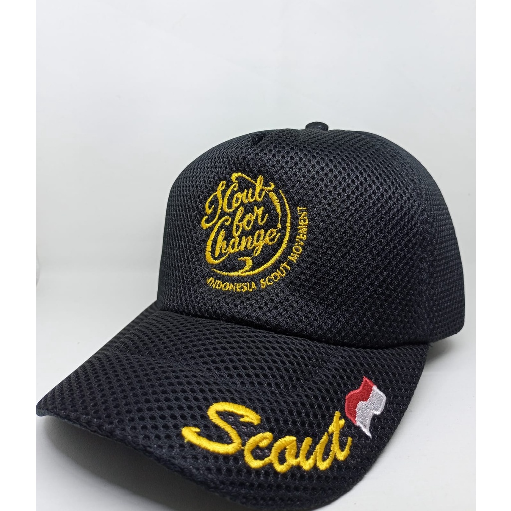 Jual TOPI SCOUT PRAMUKA JARING DOUBLEMESS BERKUALITAS | Shopee Indonesia