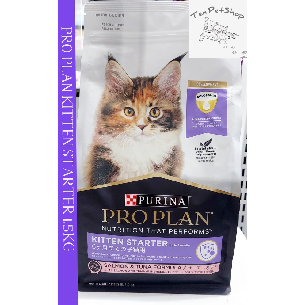 Jual PRO PLAN KITTEN STARTER 1,5KG | Shopee Indonesia