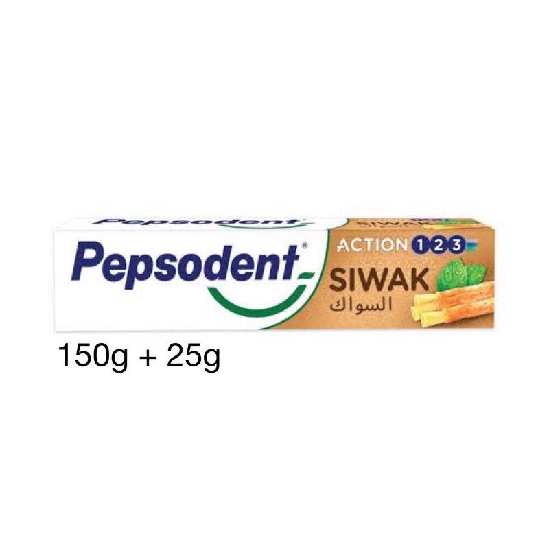 Jual Pepsodent Pasta Gigi / Action 123 / Complete 8 Whitening / Siwak ...
