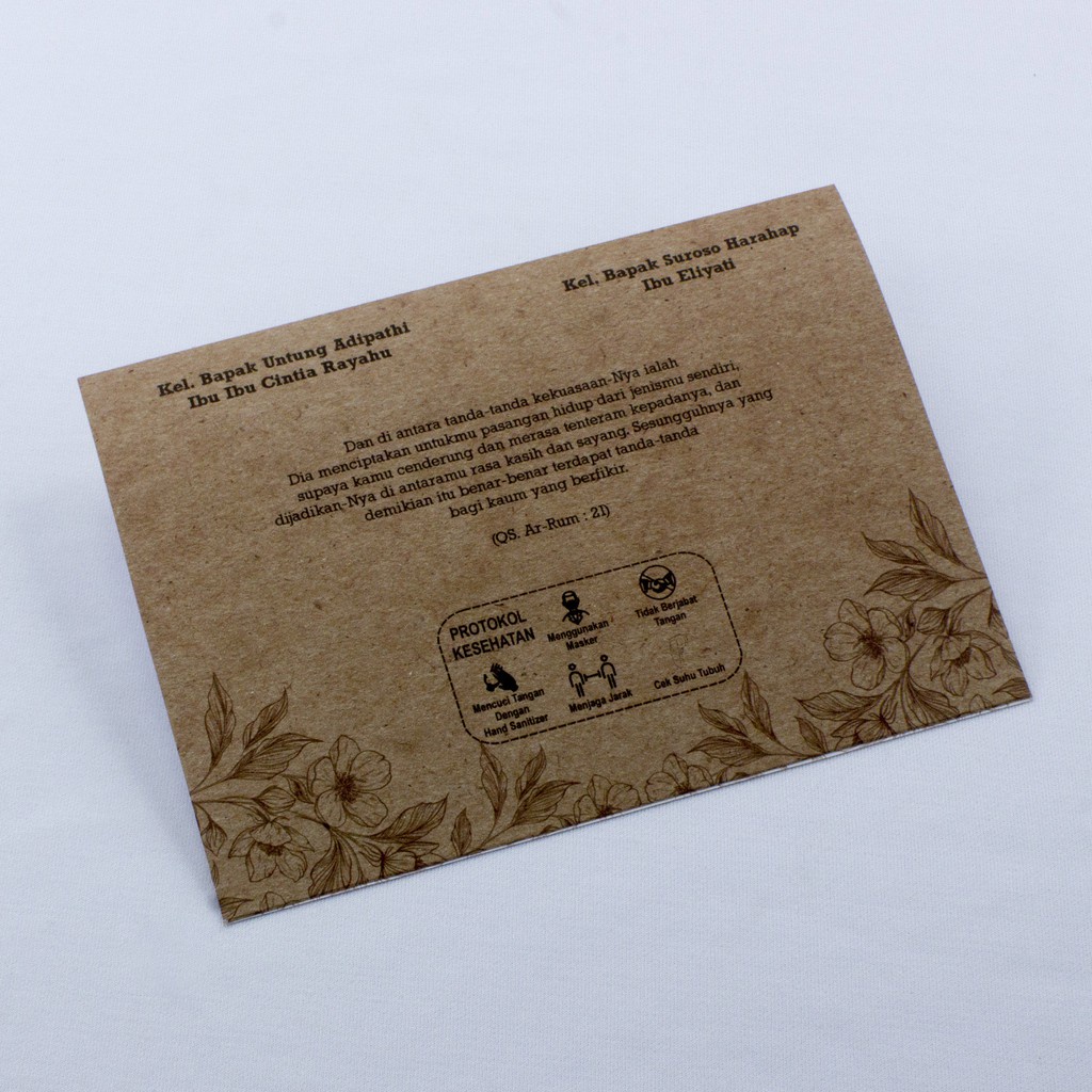 Jual Undangan pernikahan murah Cetak Undangan Walimatul ursy undangan ...