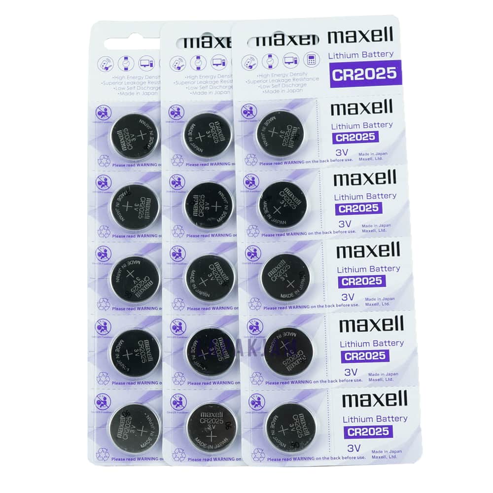 Jual BATERAI BATTERY MAXELL CR 2025 / CR 2032 / CR 1632 / CR 1216 / CR ...