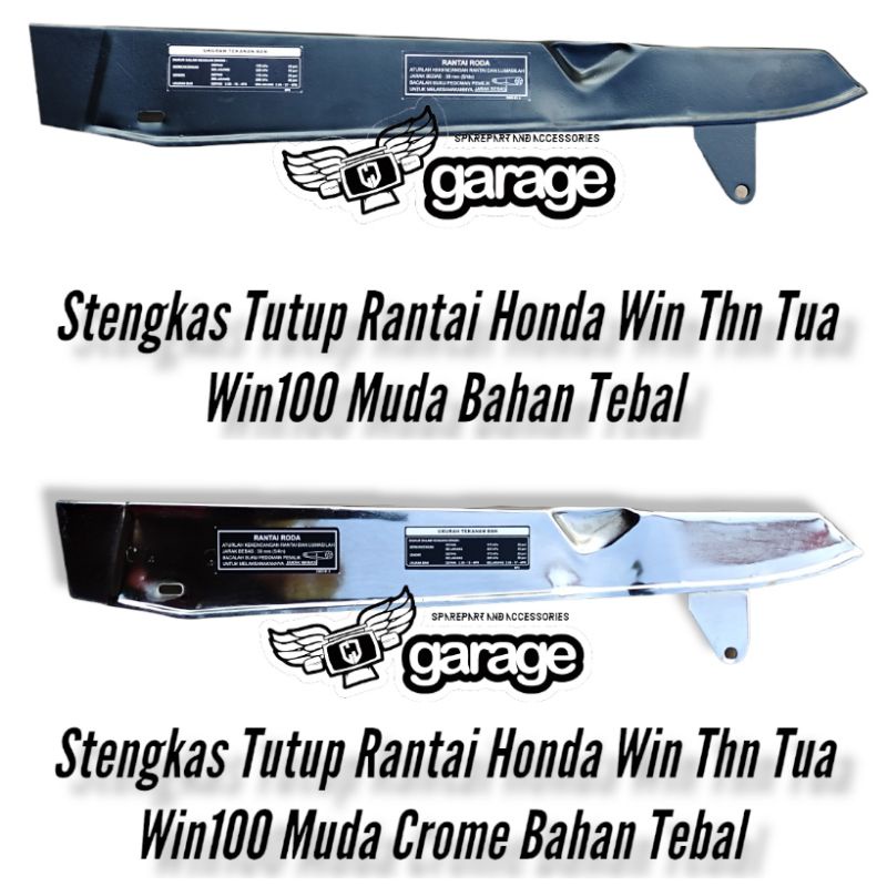 Jual Stengkas Honda Win Tutup Rantai Win100 Cover Tutup Rantai Honda ...