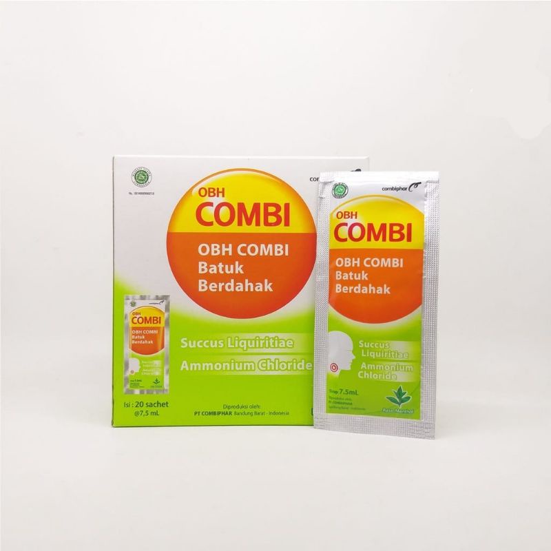 Jual OBH Combi Sachet Batuk Berdahak | Shopee Indonesia