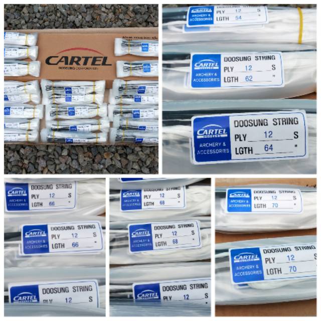 Jual CARTEL Dacron Bow String - String for Standard Recurve Bow - Tali ...