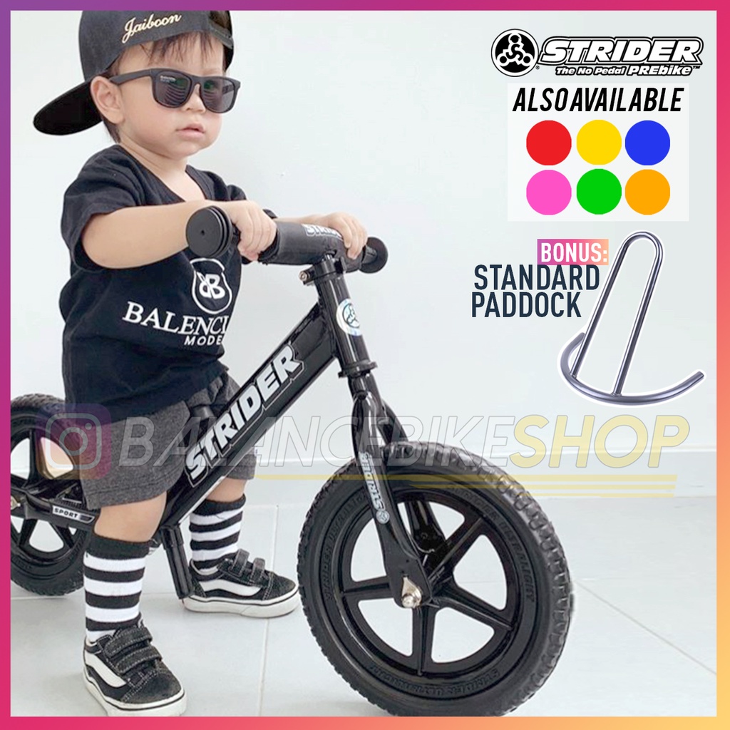 Jual STRIDER 12 SPORT Balance Bike Push Bike Sepeda Anak ORIGINAL 100% ...