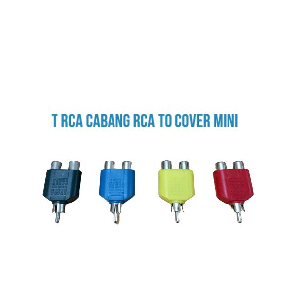 Jual T RCA WARNA CABANG RCA COVER MINI STEREO | Shopee Indonesia