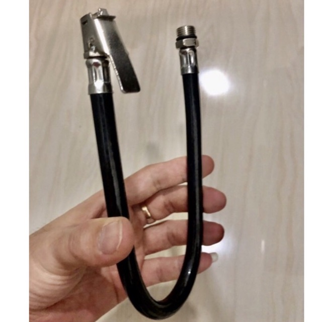 Jual selang inflator hitam 40cm selang pompa angin ban mobil selang ...