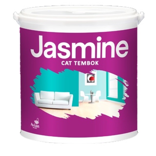 Jual Cat Tembok Jasmine 5kg by Avian | Shopee Indonesia