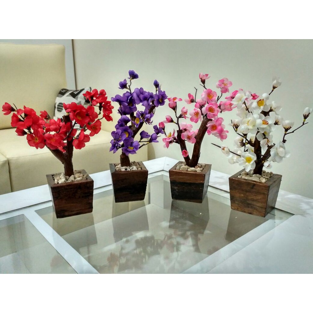 Jual Hiasan Meja Kerja Bunga Sakura Mini | Shopee Indonesia