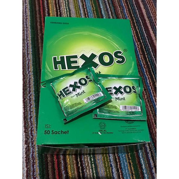Jual Permen Hexos - 1 dus isi 50 pcs | Shopee Indonesia