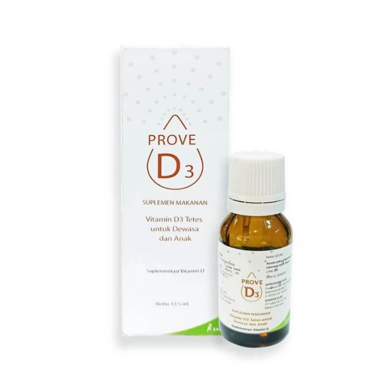 Jual PROVE D3 400IU TETES - PROVE D3 DROP 400 IU DROPS / VITAMIN D3 ...