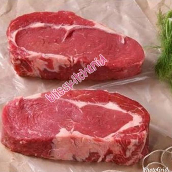 Jual Daging Sapi Impor Aus Rib Eye Cube Roll Beef Steak Grade A 200Gr ...
