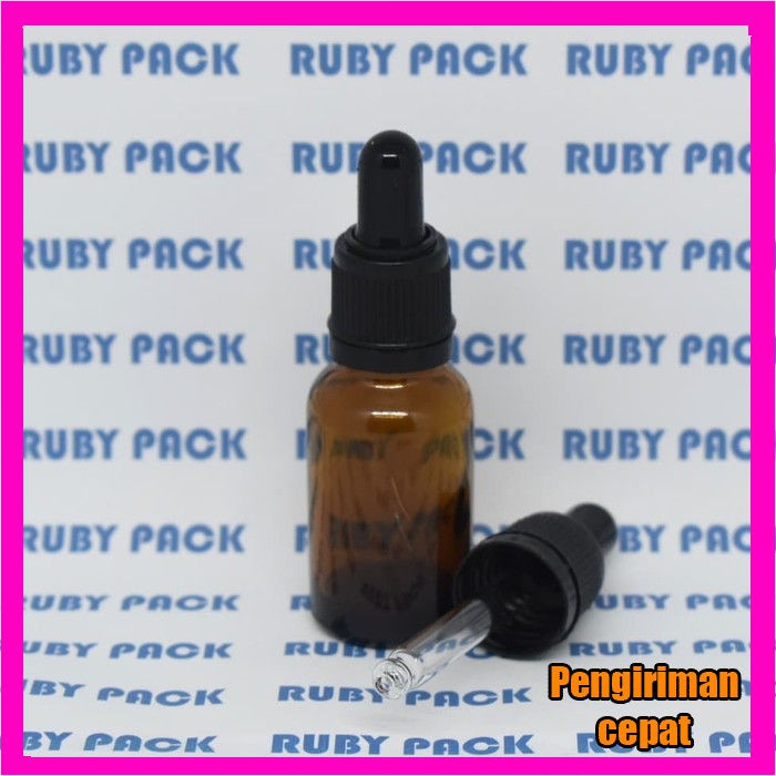 Jual Botol Kaca Pipet 15ml Hitam Hitam Coklat | Shopee Indonesia
