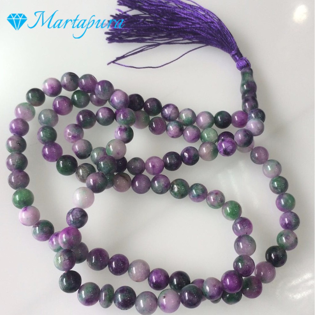 Jual TBA060I Tasbih Batu 99 | Bulir diameter 8mm | Bentuk: Bulir bulat ...