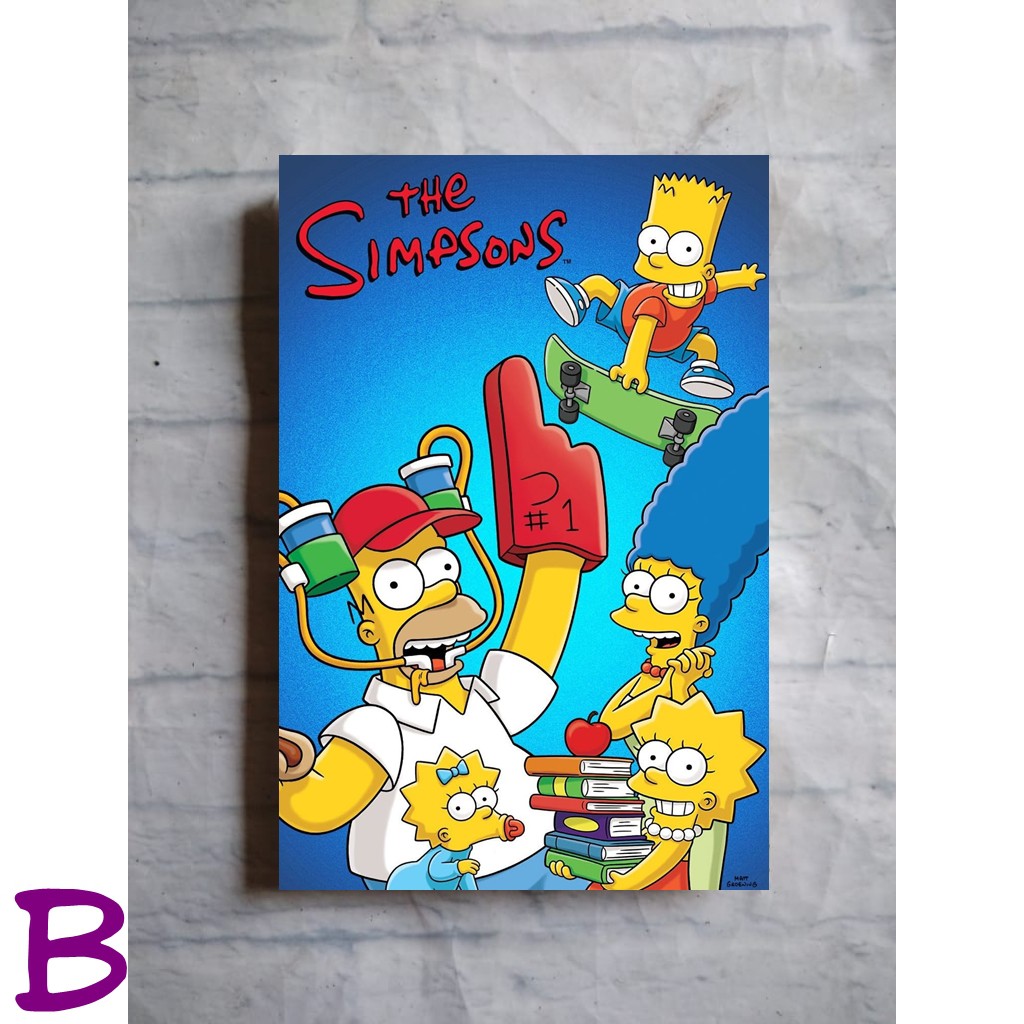 Jual Poster Film Kartun The Simpsons | Hiasan Dinding ukuran A3 ...