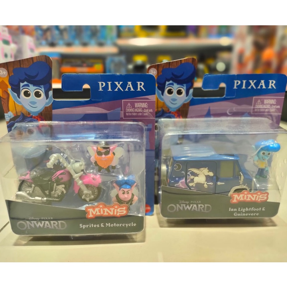 Jual Pixar Minis onward Motorcycle / Lightfoot car | Shopee Indonesia