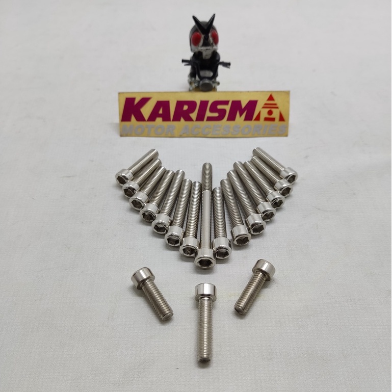 Jual Baut Blok Mesin RX King Set - Yoshinora | Shopee Indonesia