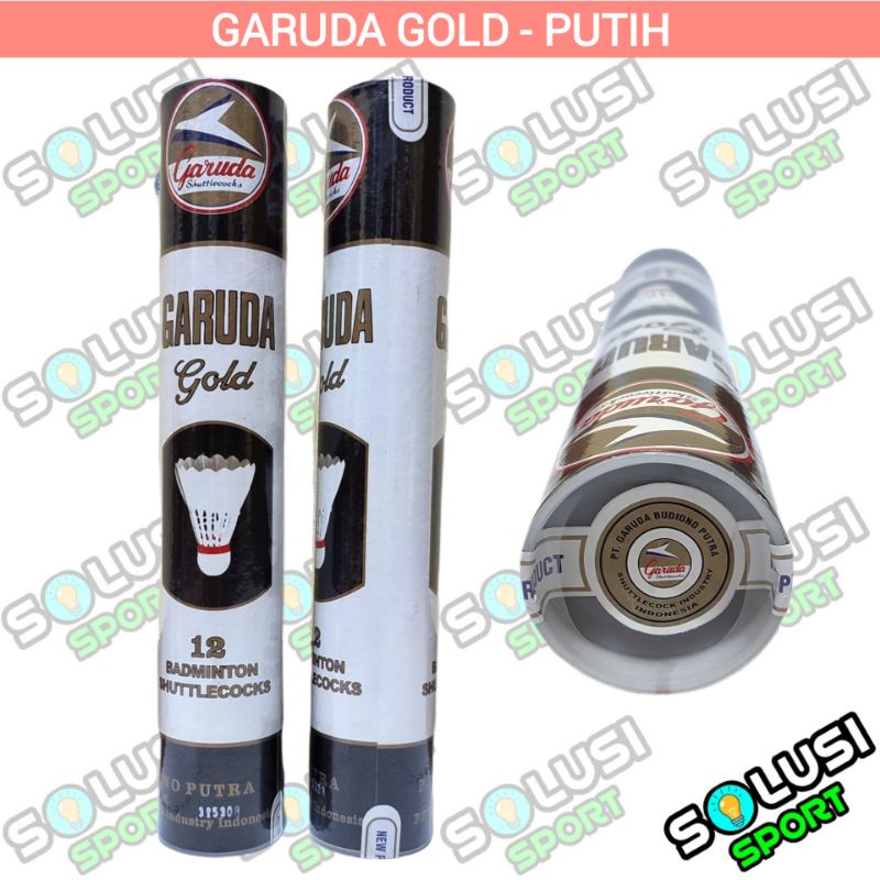 Jual Shuttlecock Badminton GARUDA GOLD PUTIH Kock Kok Bulutangkis ...