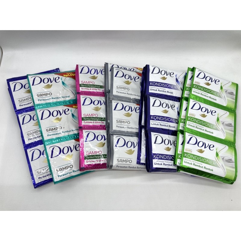 Jual Shampo DOVE SACHET 12x8ml All Varian | Shopee Indonesia