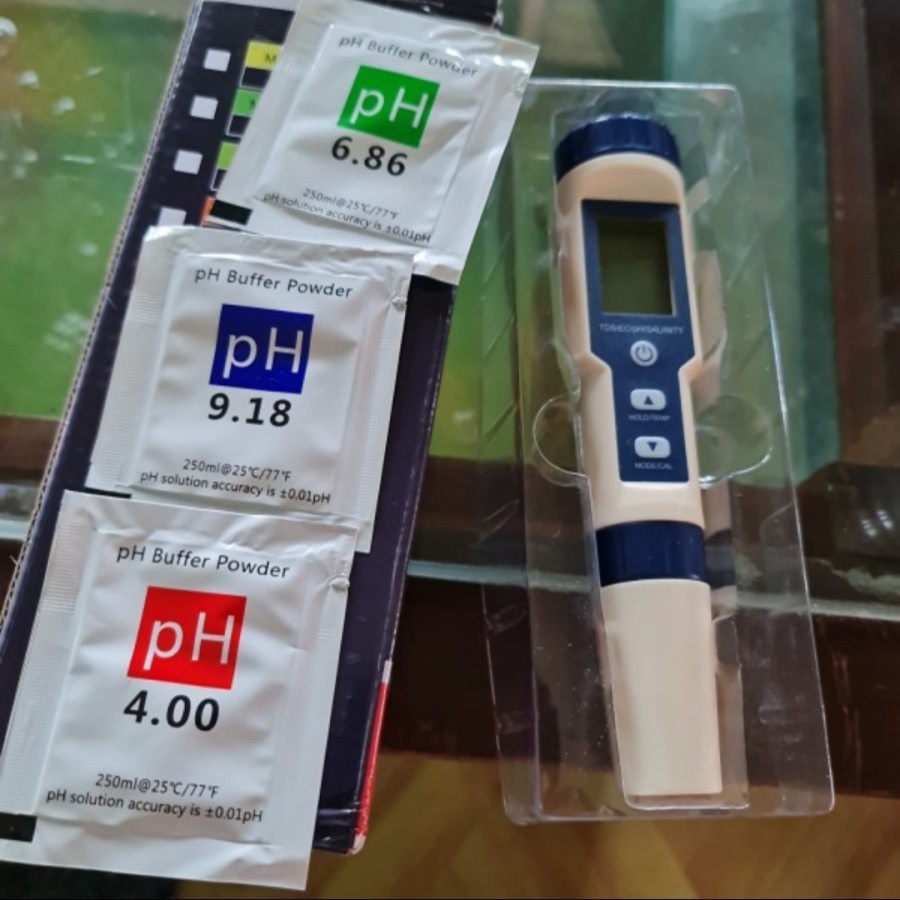 Jual PH TDS EC SALINITY TEMP METER - 5 IN 1 Multimeter EZ9909 | Shopee ...