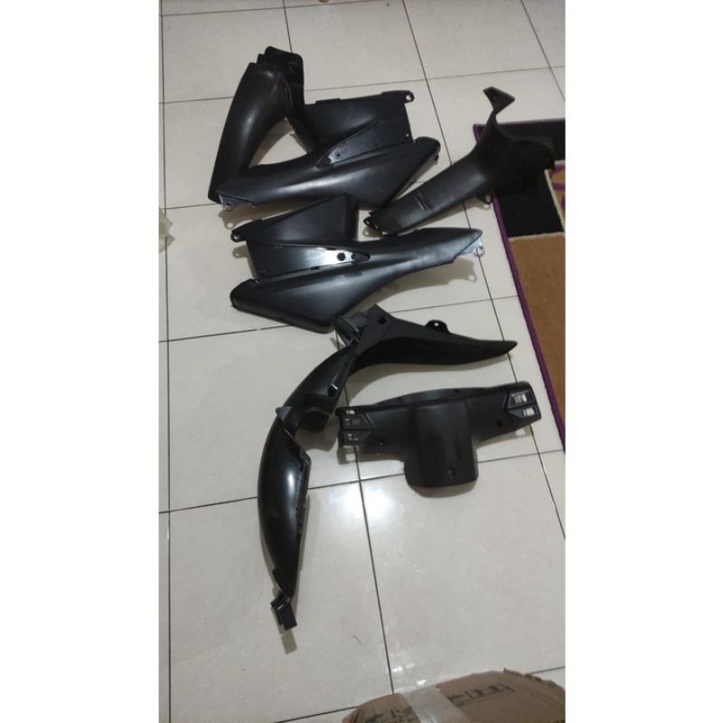 Jual FULL BODY SUPRA FIT PLUS STRIPING WARNA HITAM | Shopee Indonesia