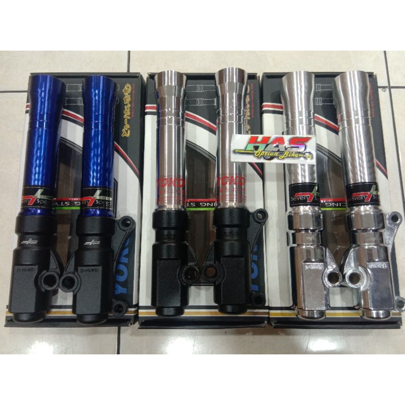 Jual shock depan variasi sevenspeed thailand matic honda beat scoopy ...