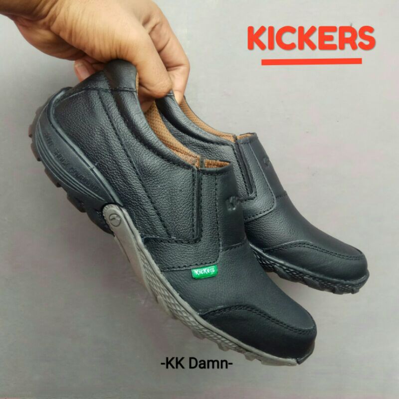 Jual SEPATU KICKERS PRIA KULIT SAPI ASLI | Shopee Indonesia