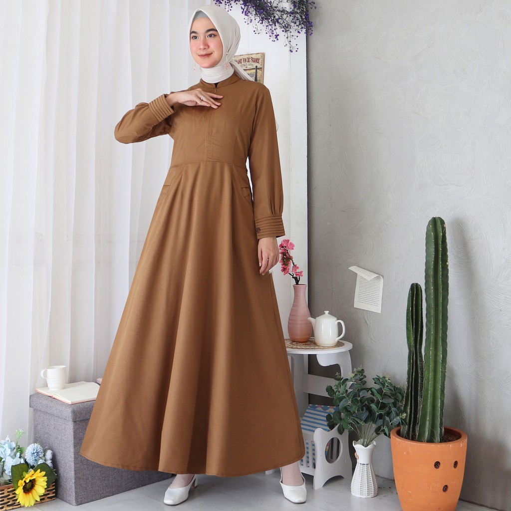 Jual Gamis Toyobo / Gamis Pemda PNS / PDH ASN Wanita / Baju Pemda Wanita / Seragam PDH Dinas ...