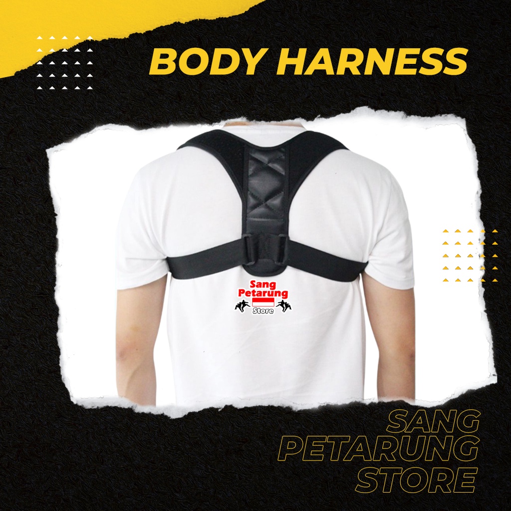 Jual {{ORIGINAL}} Tali Body Harness Korektor Postur Punggung- KOTAK ...