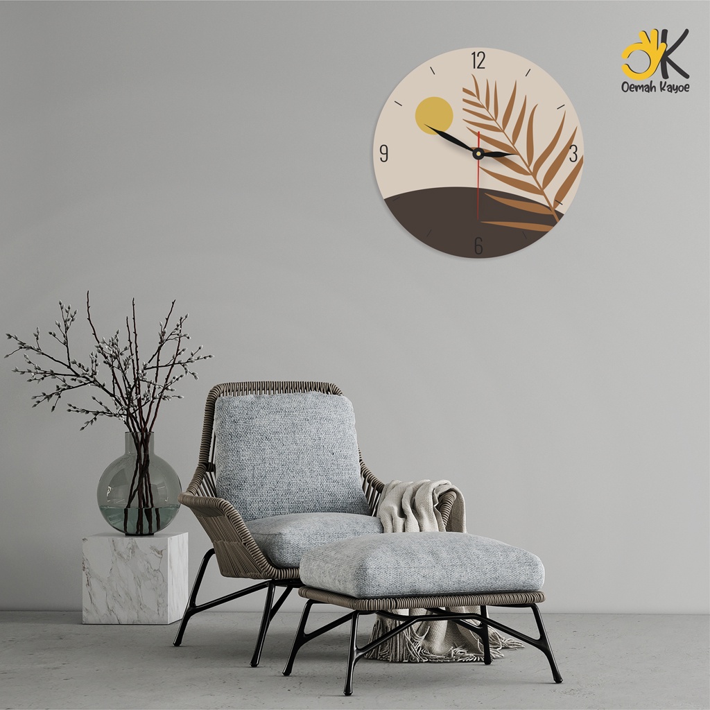 Jual JAM DINDING UNIK MINIMALIS SHABBY CHIC WALL CLOCK KAYU RUMAH ...