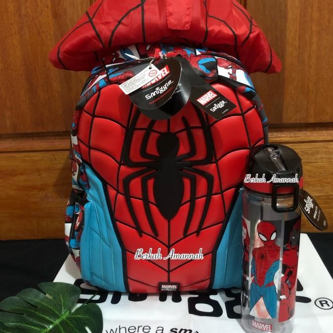 Jual smiggle marvel backpack/smiggle limited edition marvel/tas smiggle ...