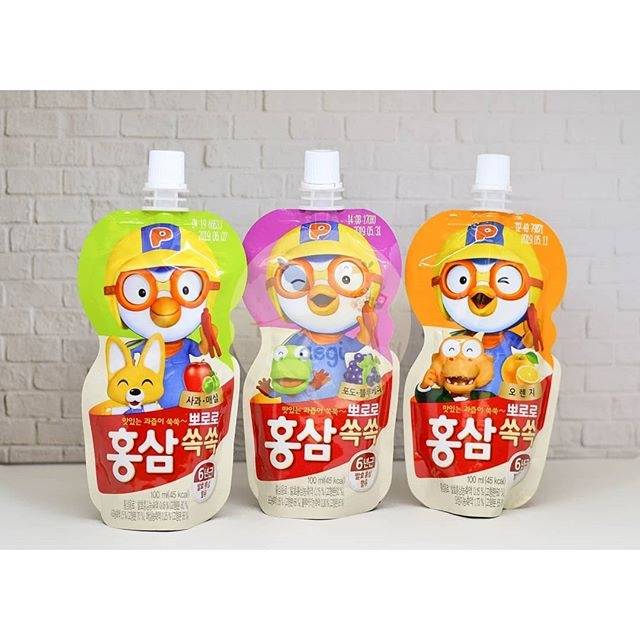 Jual PORORO red ginseng juice / minuman bayi | Shopee Indonesia