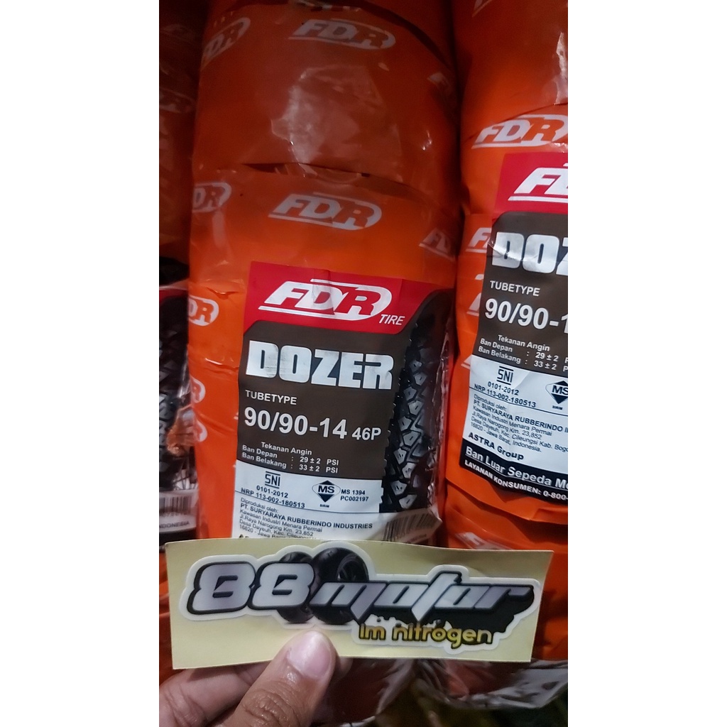 Jual BAN FDR DOZER 90/90-14, OFFLINE LEBIH MURAH | Shopee Indonesia