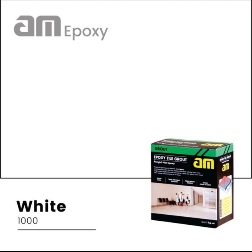 Jual AM 55 NAT EPOXY - NAT SEUMUR HIDUP - 3 KOMPONEN -warna WHITE (1 KG ...