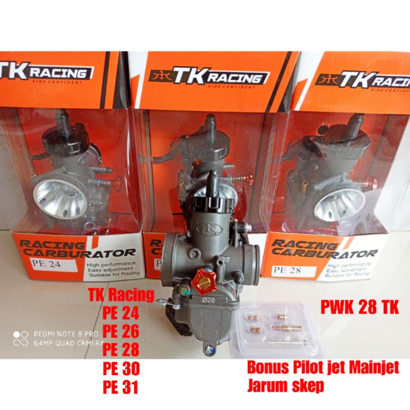 Jual Karbu Karburator TK racing PE 24 26 28 30 31 TK racing PWK 24 26 28 Original TK racing ...