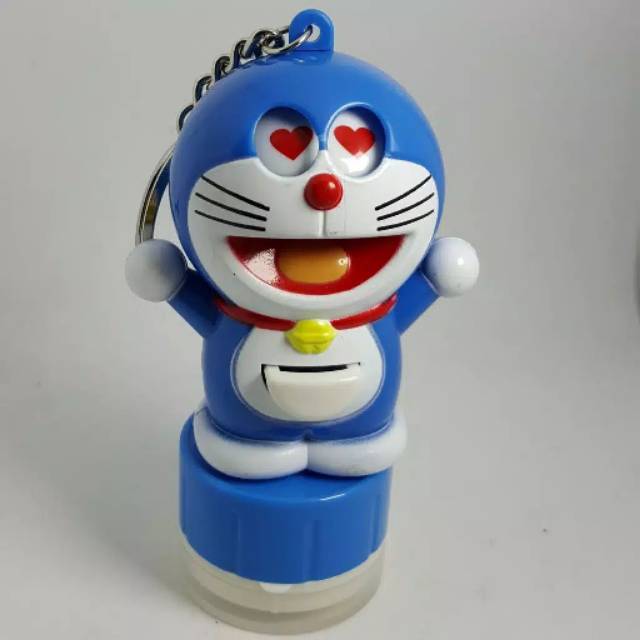 Jual Stempel nama karakter DORAEMON changing eyes flash stamp | Shopee ...
