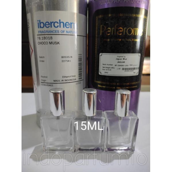 Jual Parfum refill kualitas super botol spray 15ml ketahanan 12-24jam ...