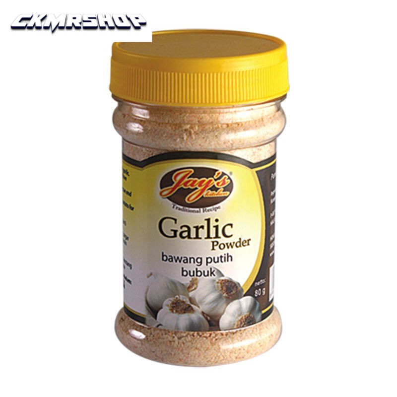 Jual Jay's Garlic Powder 80 gr Botol | Shopee Indonesia