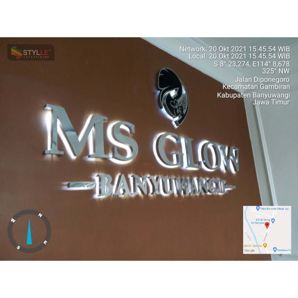 Jual LOGO HURUF TIMBUL STAINLESS | Shopee Indonesia